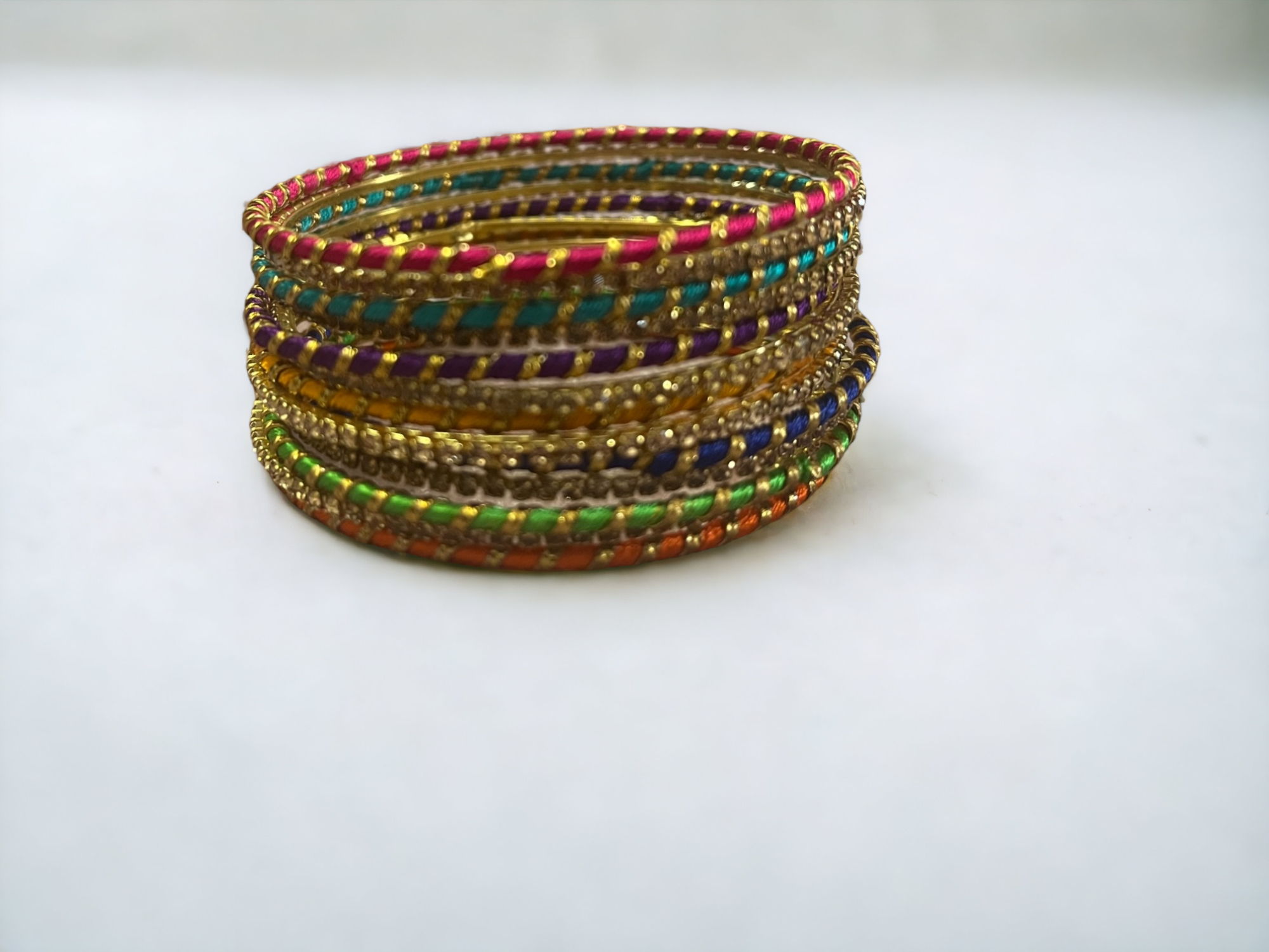 Beautiful Multi-Color Bangles #57292 | Buy Bracelets & Bangles Online
